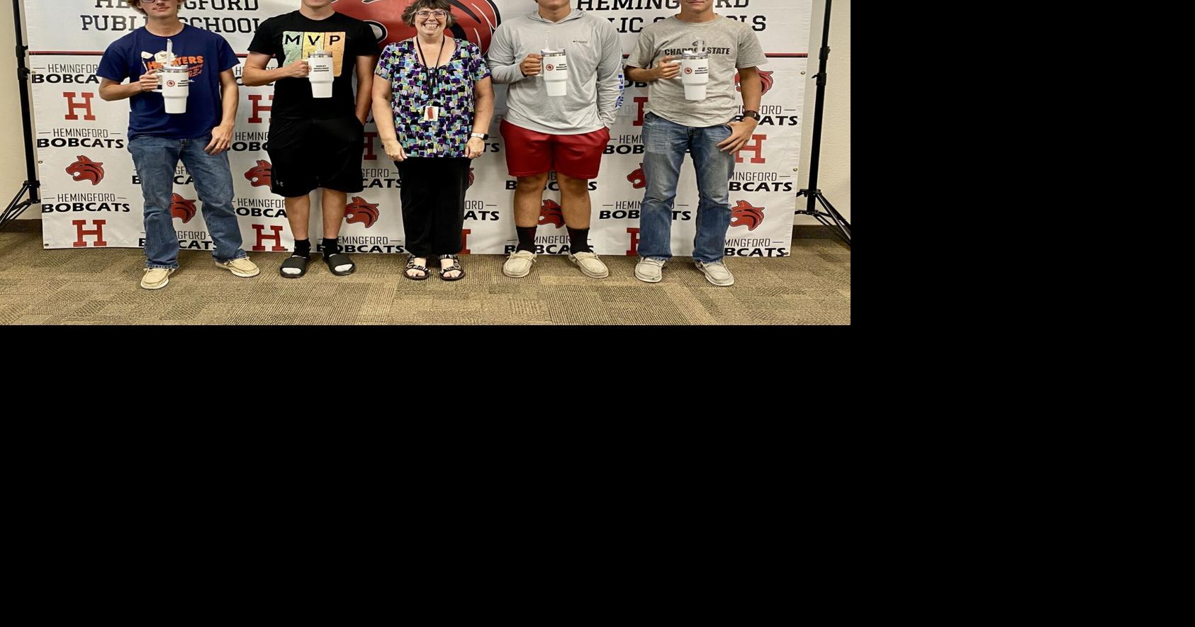 Hemingford School Board Recognizes Bobcat Excellence