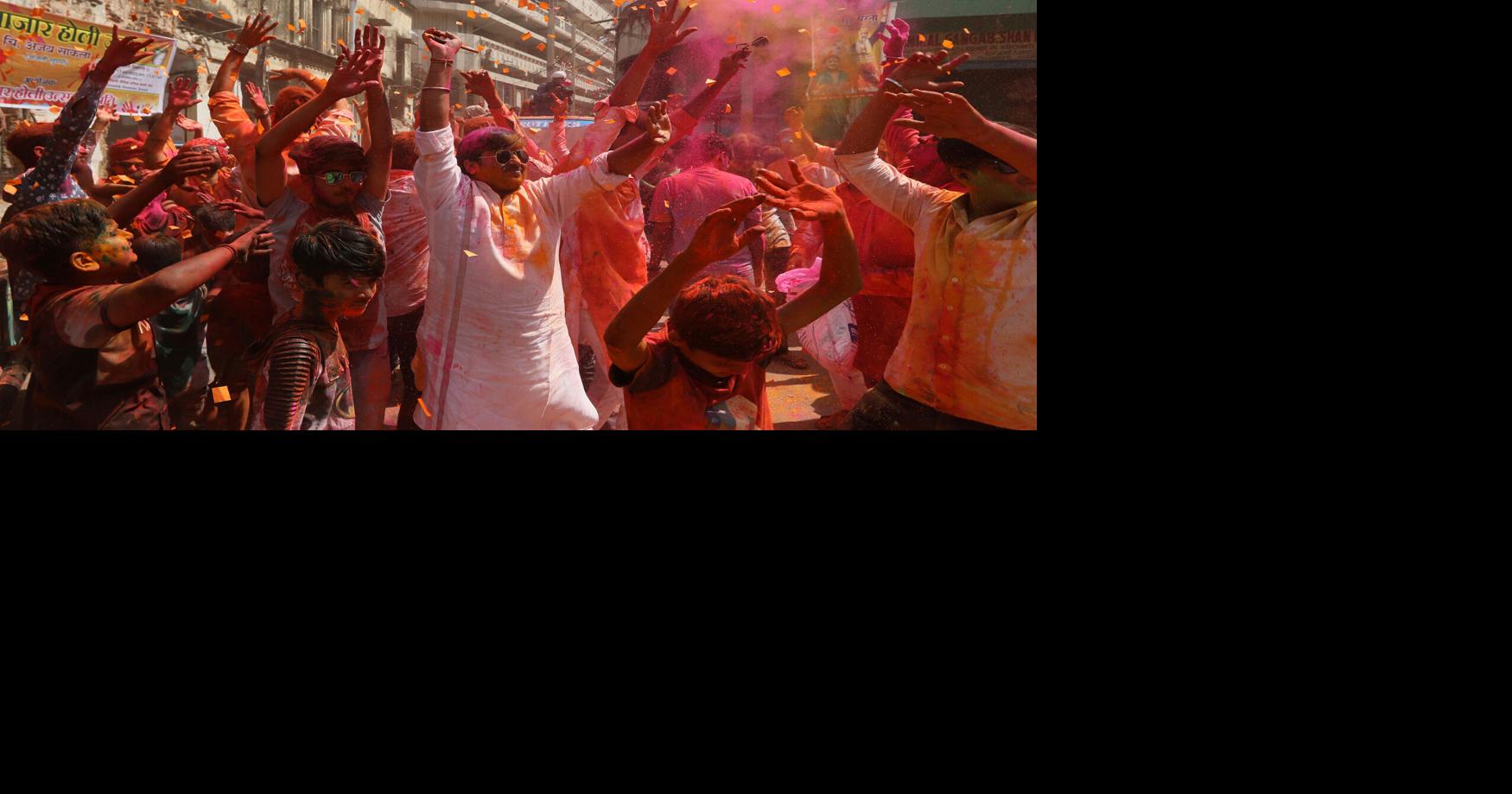 Learn about spring festivals in India from students visiting Scottsbluff