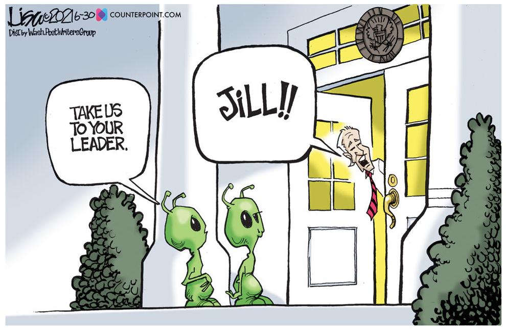 EDITORIAL CARTOON: Lisa Benson