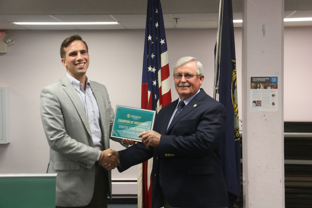 Sen. Steve Erdman named Champion of Prosperity