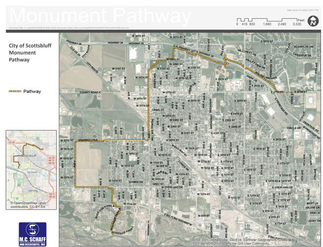 Scottsbluff city council signs off on Monument Valley Pathway expansion ...