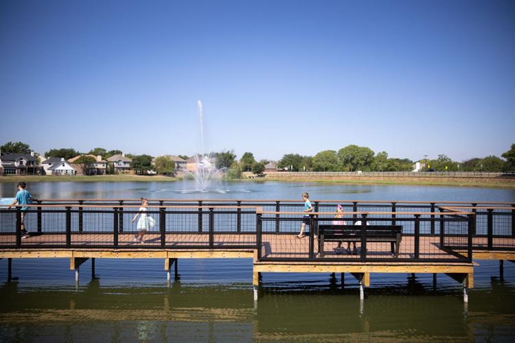Flower Mound celebrates opening of Rheudasil Park with ribbon-cutting ...