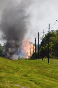 Gas line explodes near hospital | Allen American News | starlocalmedia.com