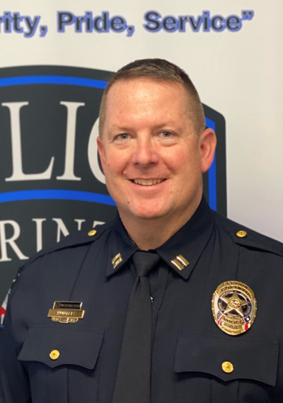 Corinth Police lieutenant promoted to captain | Lake Cities Sun ...