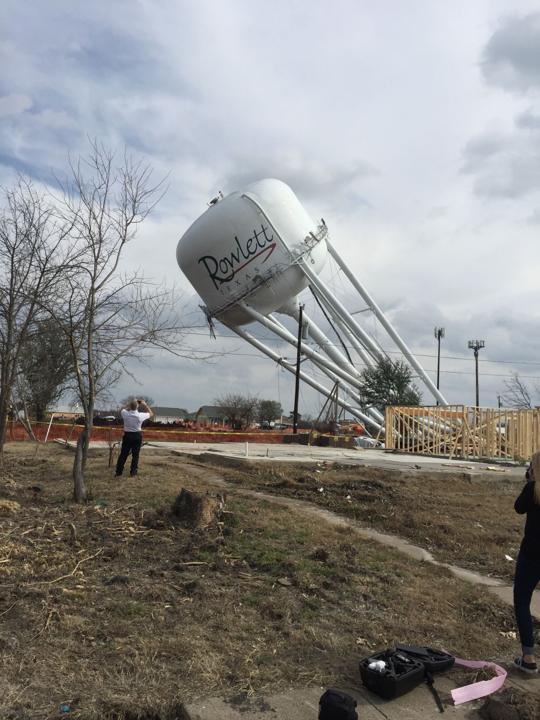Rowlett water tower comes down | Rowlett Lakeshore Times ...