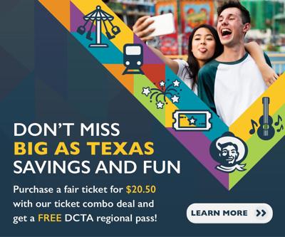 Get Big as Texas Savings with DCTA’s State Fair of Texas Ticket Combo ...