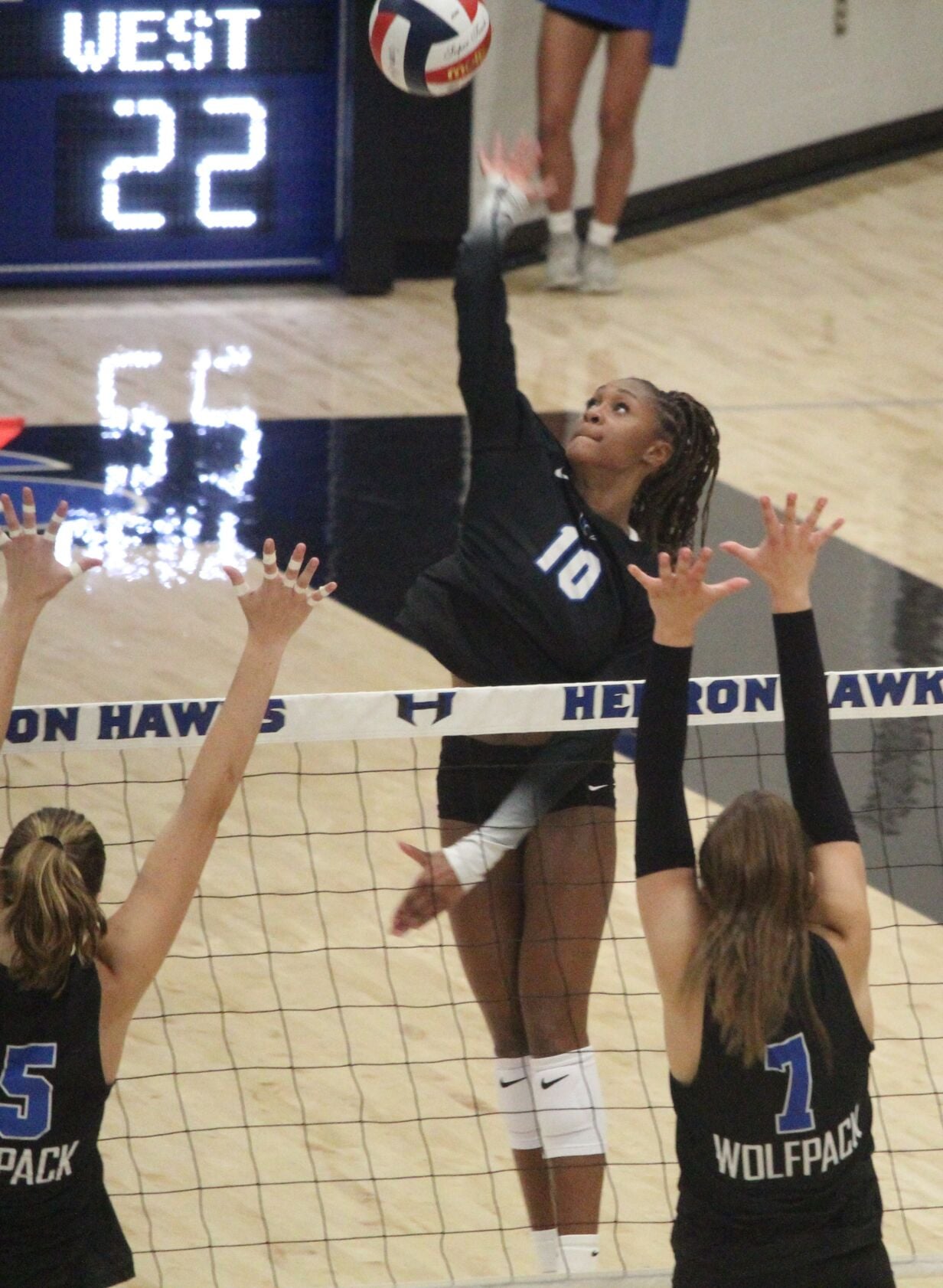 5-6A MVP, Hebron volleyball standout Taylor Johnson commits to SMU ...