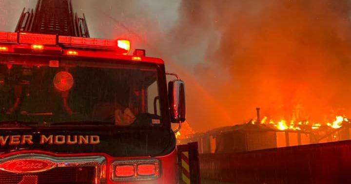 Flower Mound firefighters perform fire, high water rescues | Flower ...