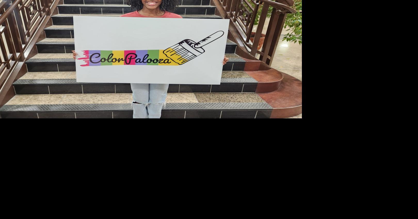 Lewisville unveils 2024 ColorPalooza logo by Marcus High School student ...
