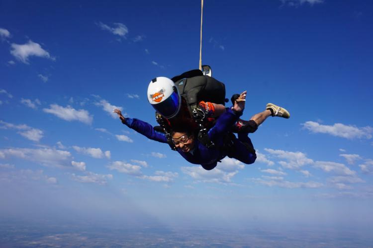 Principals Take Skydive to Celebrate School Fundraising | McKinney ...