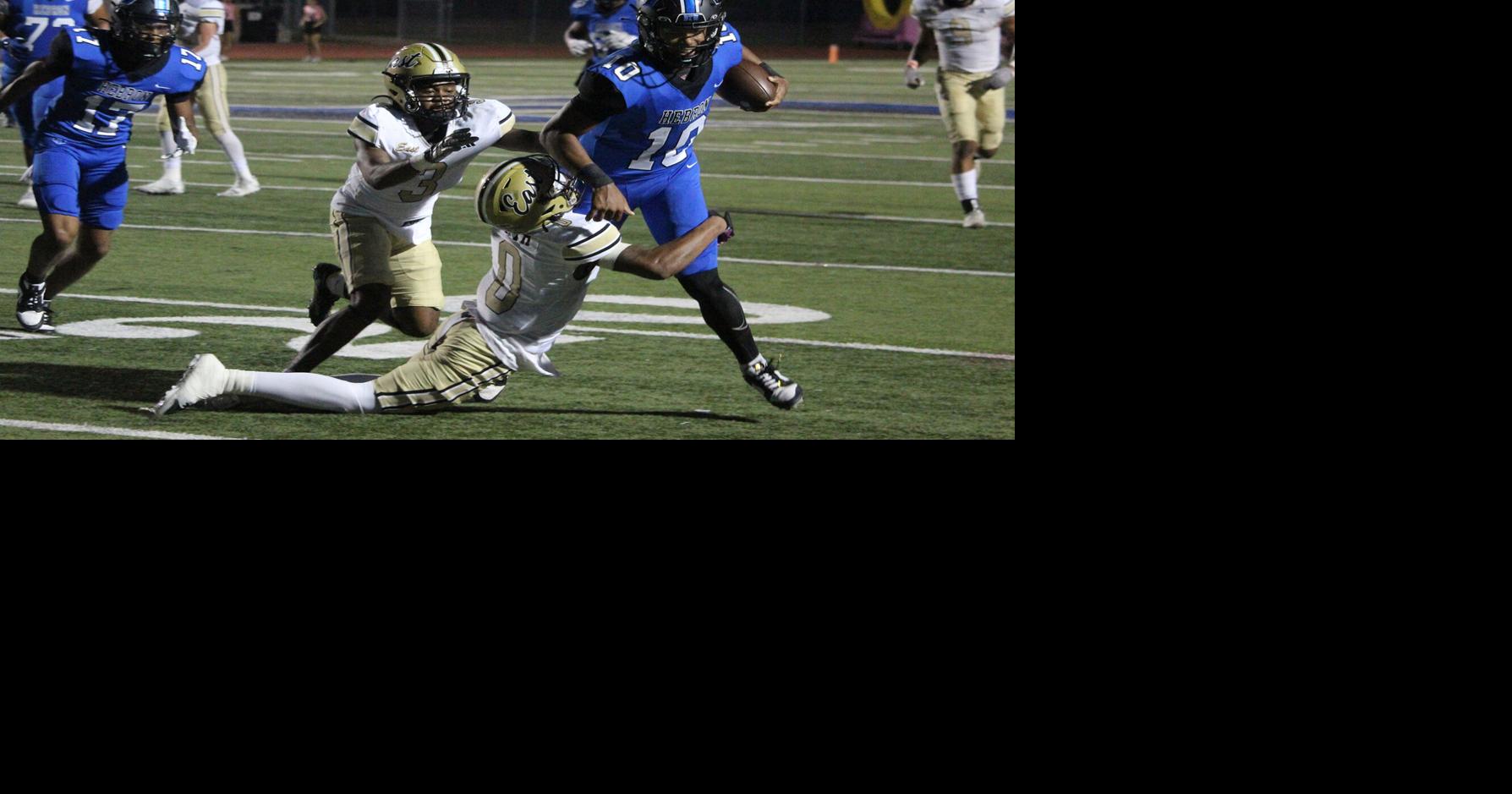 With homecoming, stadium dedication to former coach, Hebron rallies ...