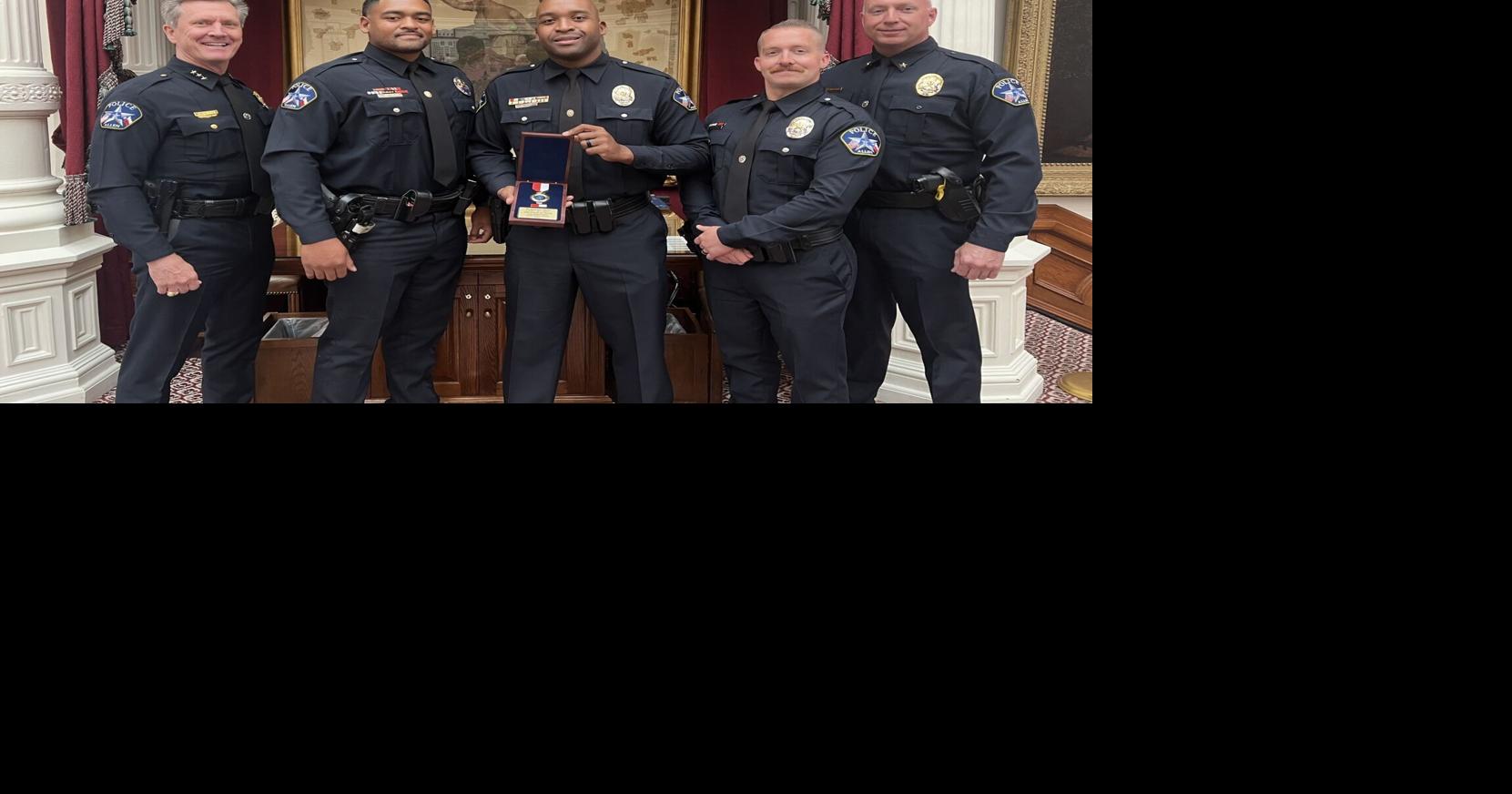 Allen Police Officer Dominique Akins honored by state | Allen American ...