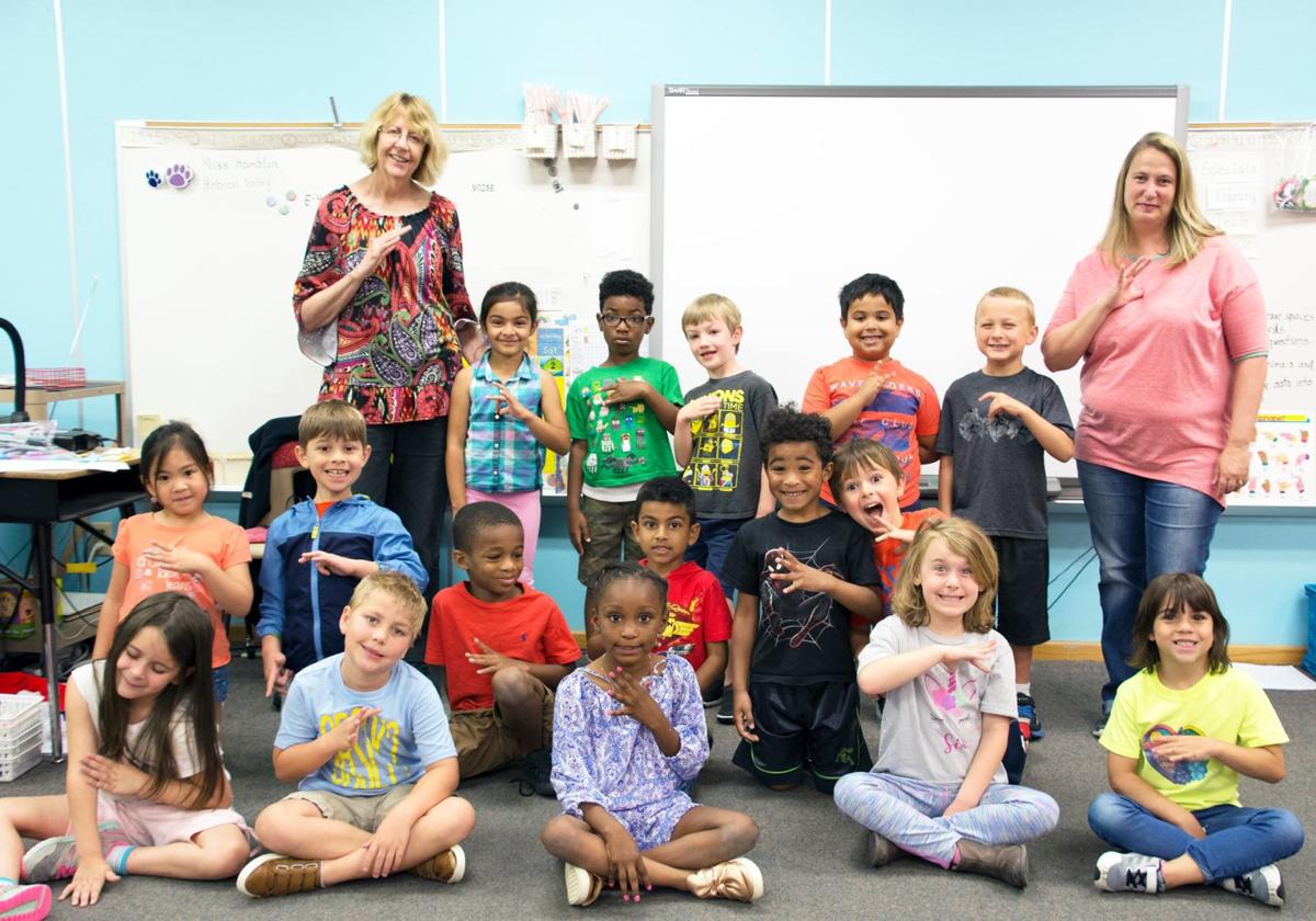 Hebron Valley Elementary kindergartners thriving in sign language ...
