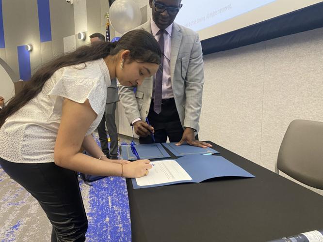 Boeing holds signing day for Allen and Plano ISD students | Allen ...