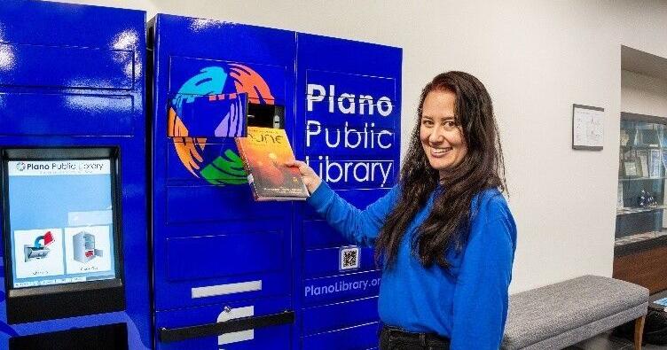 Plano Library adds lockers to Sam Johnson Recreation Center | Plano ...