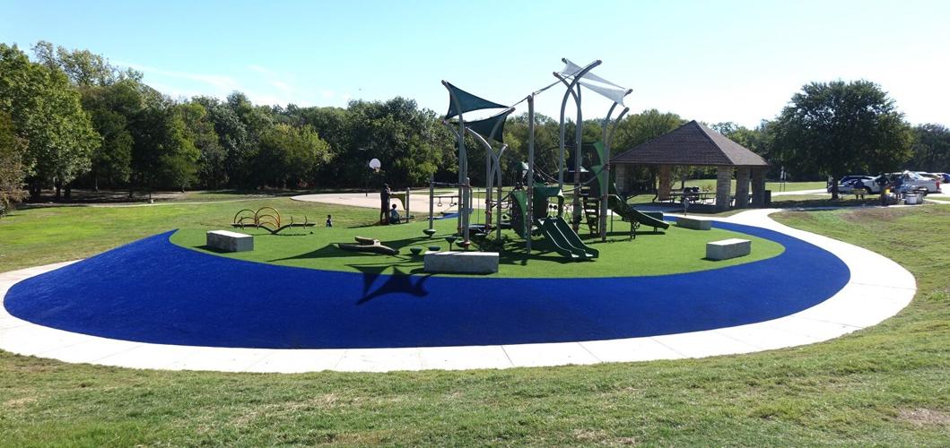 The Colony unveils renovated playground at Bill Allen Memorial Park ...