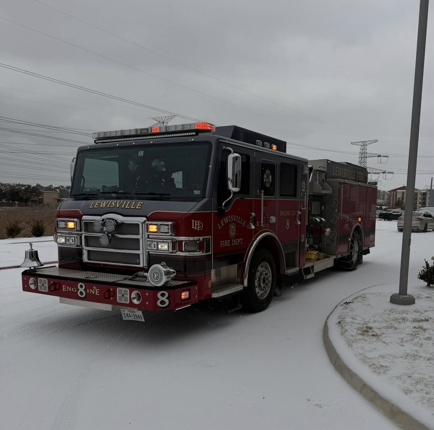 Lewisville first responders save two from frozen pond | Lewisville ...