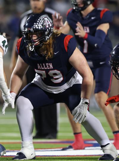 Alberding helping lead state-ranked Allen as standout lineman, team ...