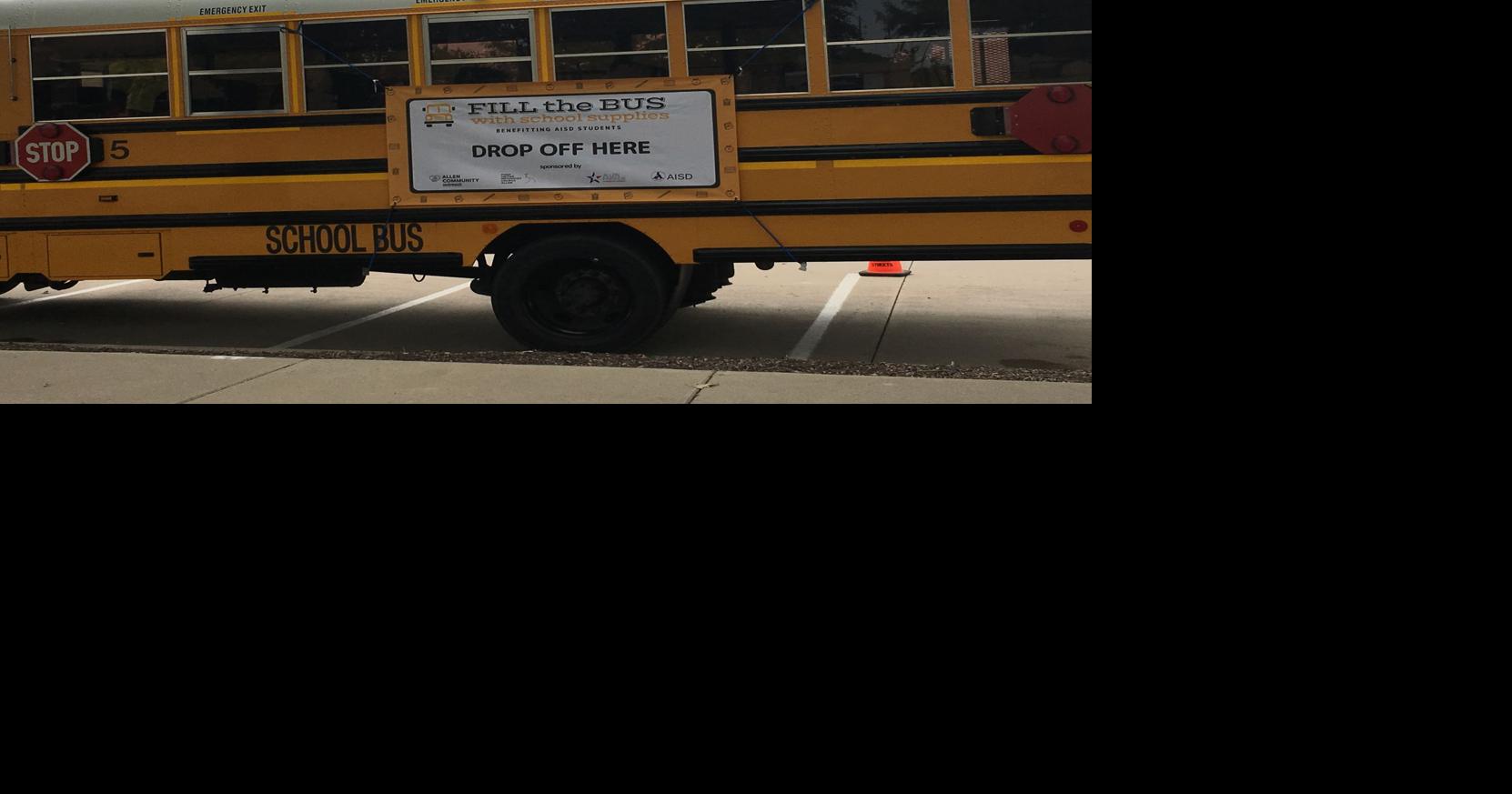 Allen Community Outreach needs help to ‘Fill the Bus’ | Allen American ...