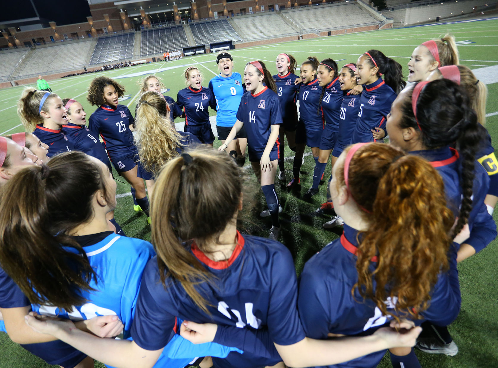 Defense, second-half execution fueling Lady Eagles to state | Allen ...