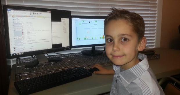 8-year-old youngest published game programmer | Frisco Enterprise ...