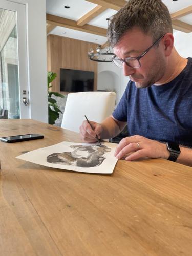 Coppell artist finds passion using watercolors, creating unpredictable ...