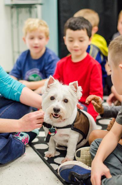 Garden Ridge Elementary’s four-legged employee makes Friday’s brighter ...