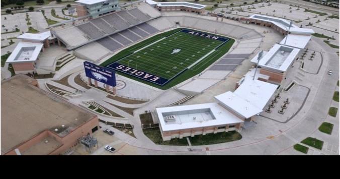 Repairs coming along at Eagle Stadium | Allen American News ...