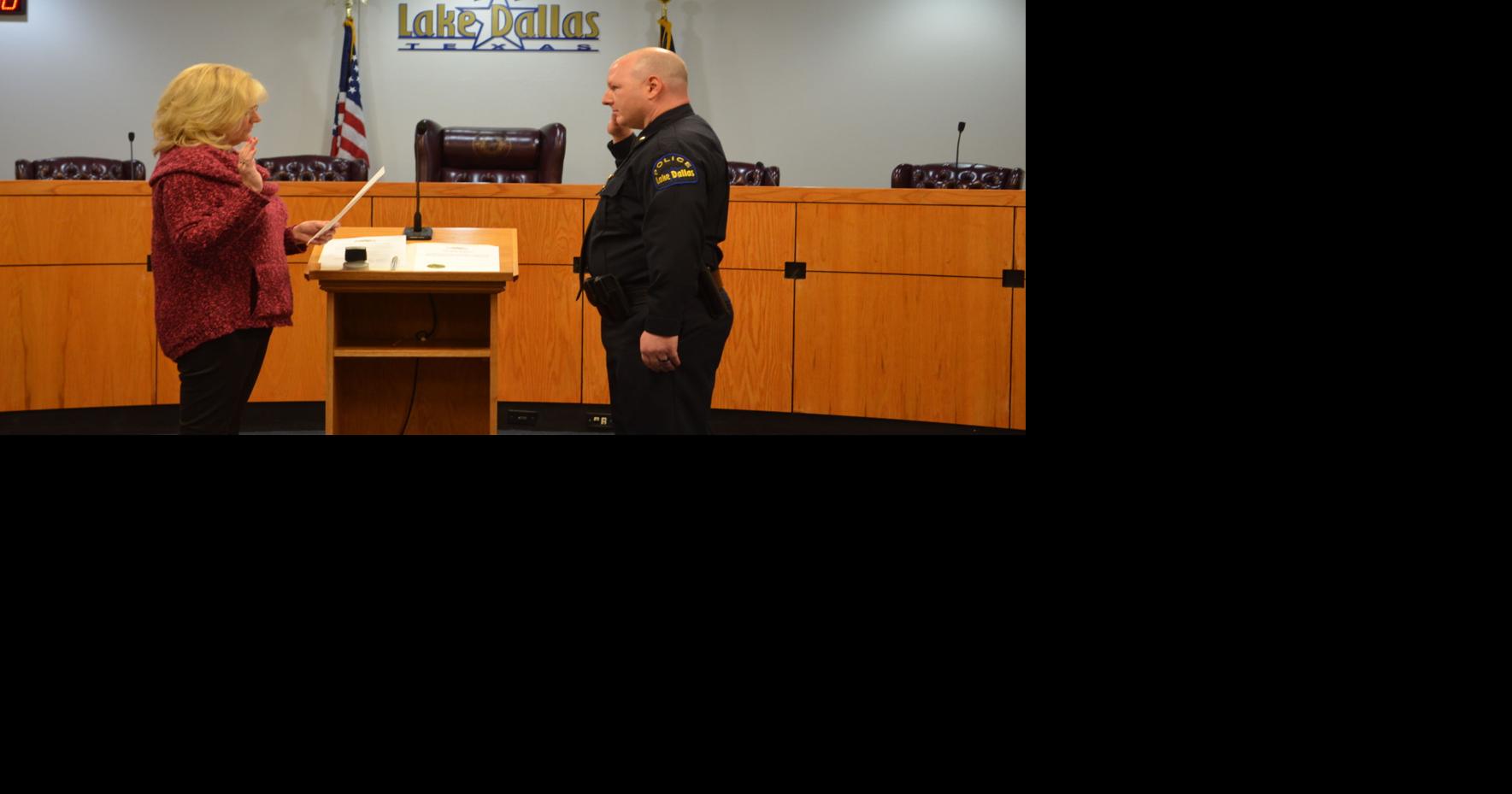 Lake Dallas PD swears in new chief | Lake Cities Sun | starlocalmedia.com
