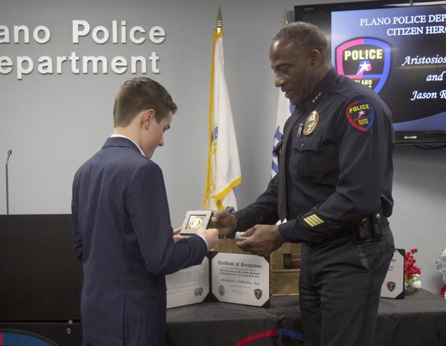 Father and son recognized by Plano and Richardson police departments ...