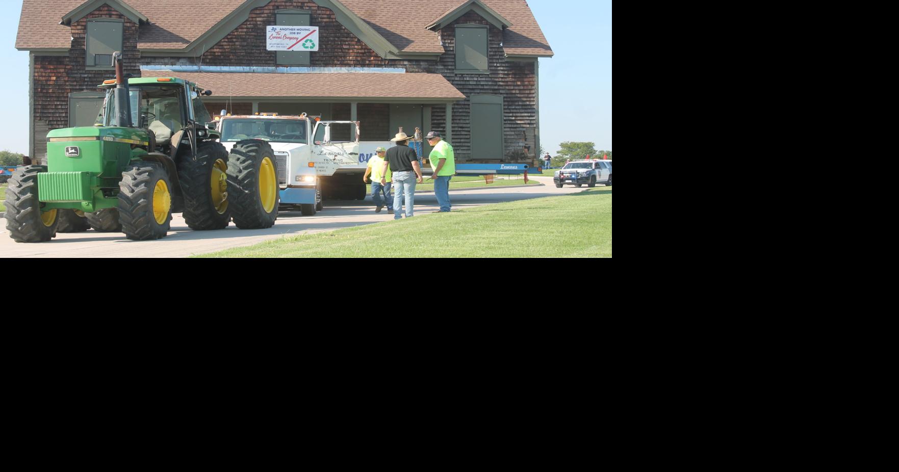 Crews move historic house to final home on Haggard Farm | Homepage ...