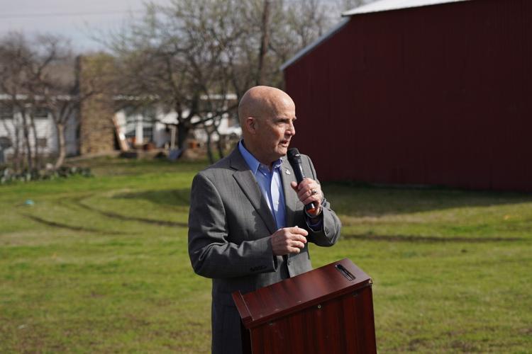 Dirt is moving in downtown Prosper as Brown & Griffin breaks ground ...