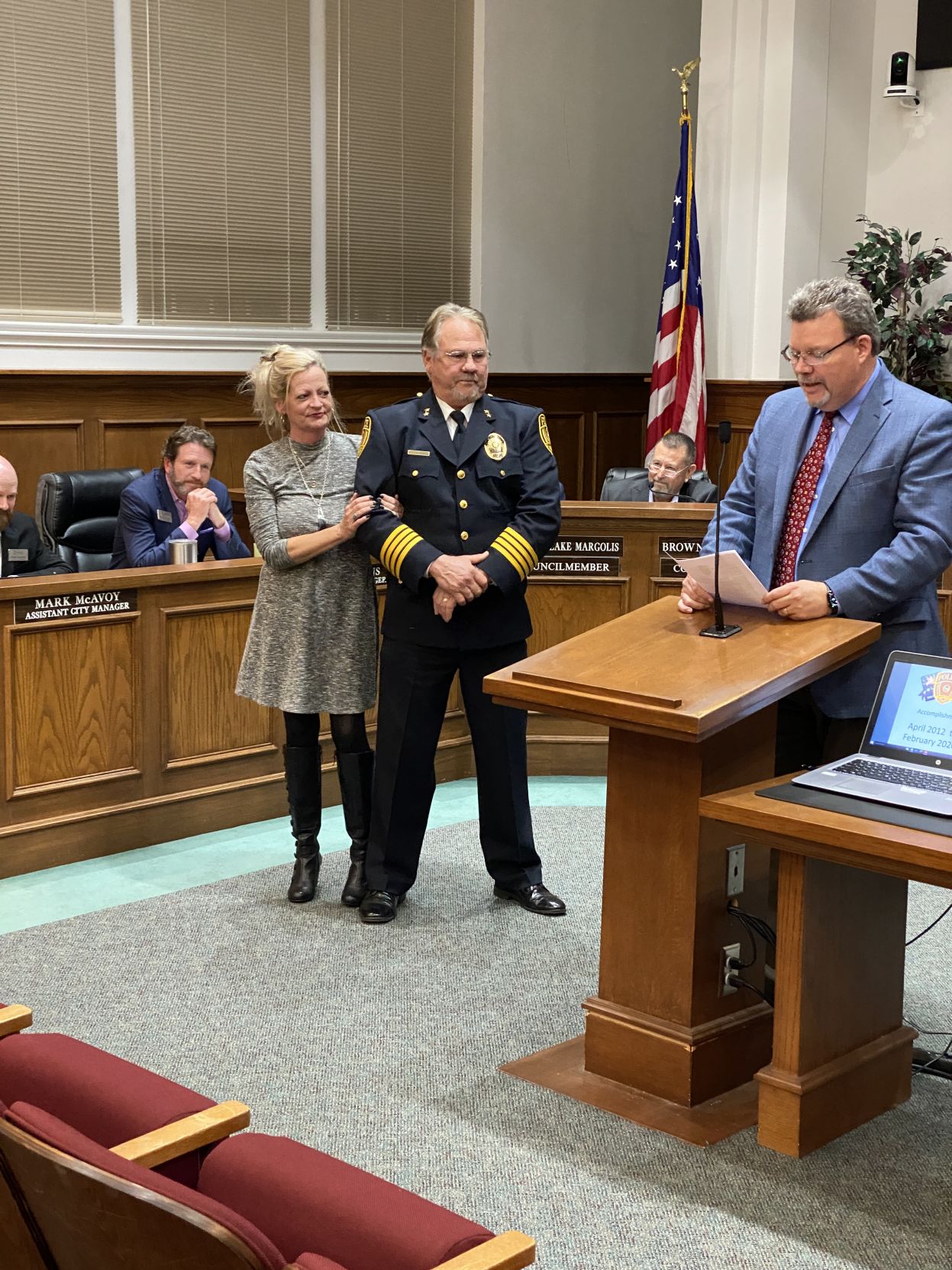 Rowlett says goodbye to outgoing police chief | Rowlett Lakeshore Times ...