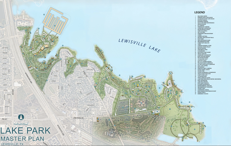 Lake Park renovation project progresses with proposed master plan ...