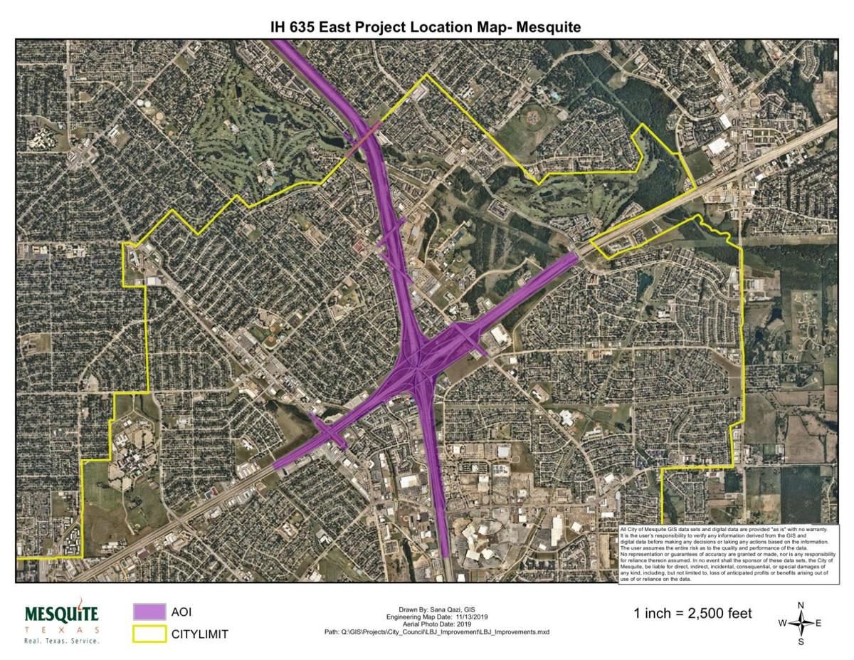 Mesquite Council briefed on IH 635/LBJ East Project | News ...
