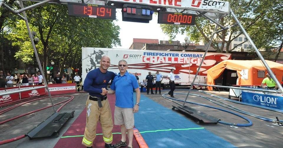 McKinney firefighter sets Combat Challenge world record | McKinney ...