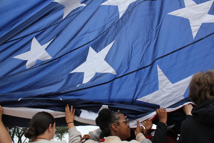 Outdoor Camping World hosts garrison flag flying ceremony | Lewisville ...