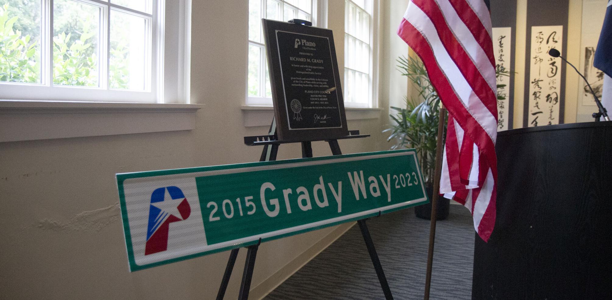 Plano community members celebrate Rick Grady’s years of services to ...