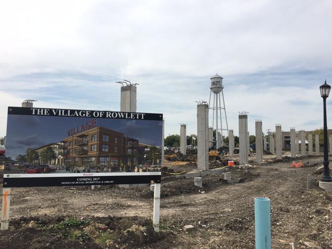 Village of Rowlett goes vertical: Significant progress made on 2 of ...