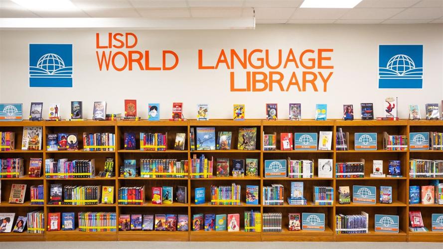Lamar Middle School unveils LISD World Language Library | Lewisville ...