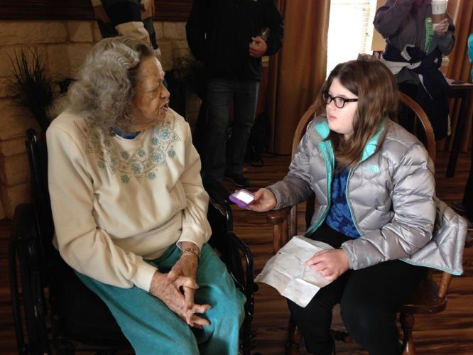 Generation to generation: Frisco's Tadlock Elementary pupils, senior ...