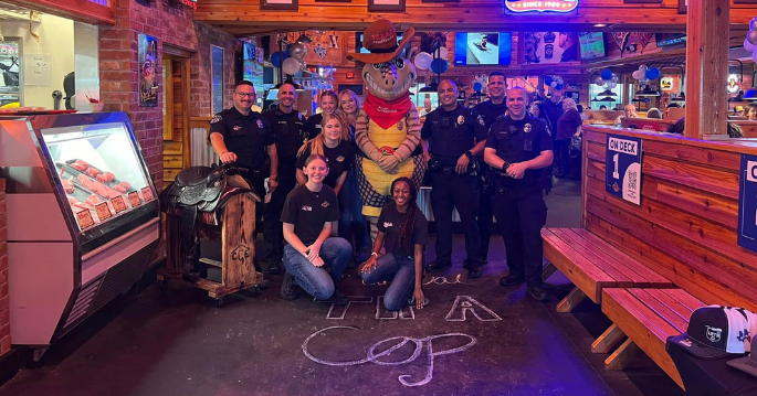 Allen police officers engage in annual Tip-A-Cop fundraiser. | Allen ...