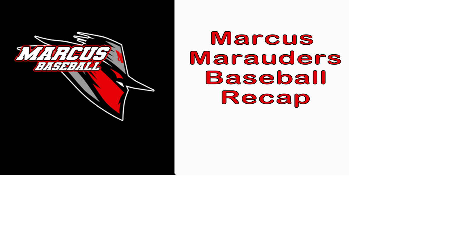 Marcus Marauders Baseball: District Wins, Tough Loss vs Alle | Flower ...