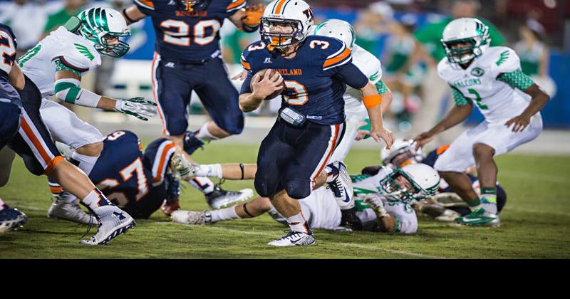 Wolverines run amuck on Lovejoy: Wakeland topples Leopards with the ...