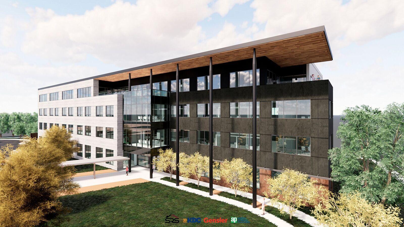 Developer tops out SRS HQ at McKinney's Hub 121 | News | starlocalmedia.com