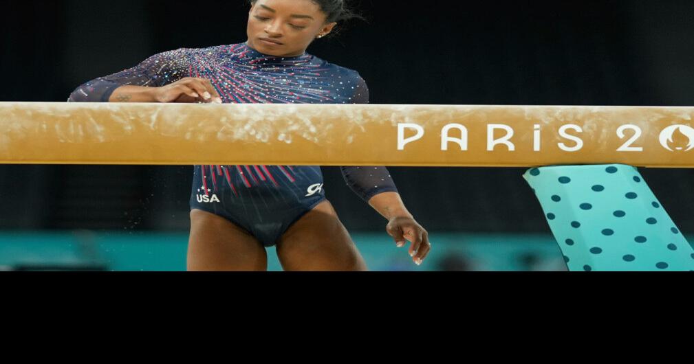 Slo-Mo Video of Simone Biles Entering Stadium for All-Around Team Final ...