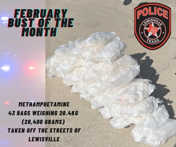 Lewisville Police seize 20,400 grams of methamphetamine | Lewisville Leader | Local News ...