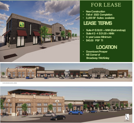 Dirt is moving in downtown Prosper as Brown & Griffin breaks ground ...