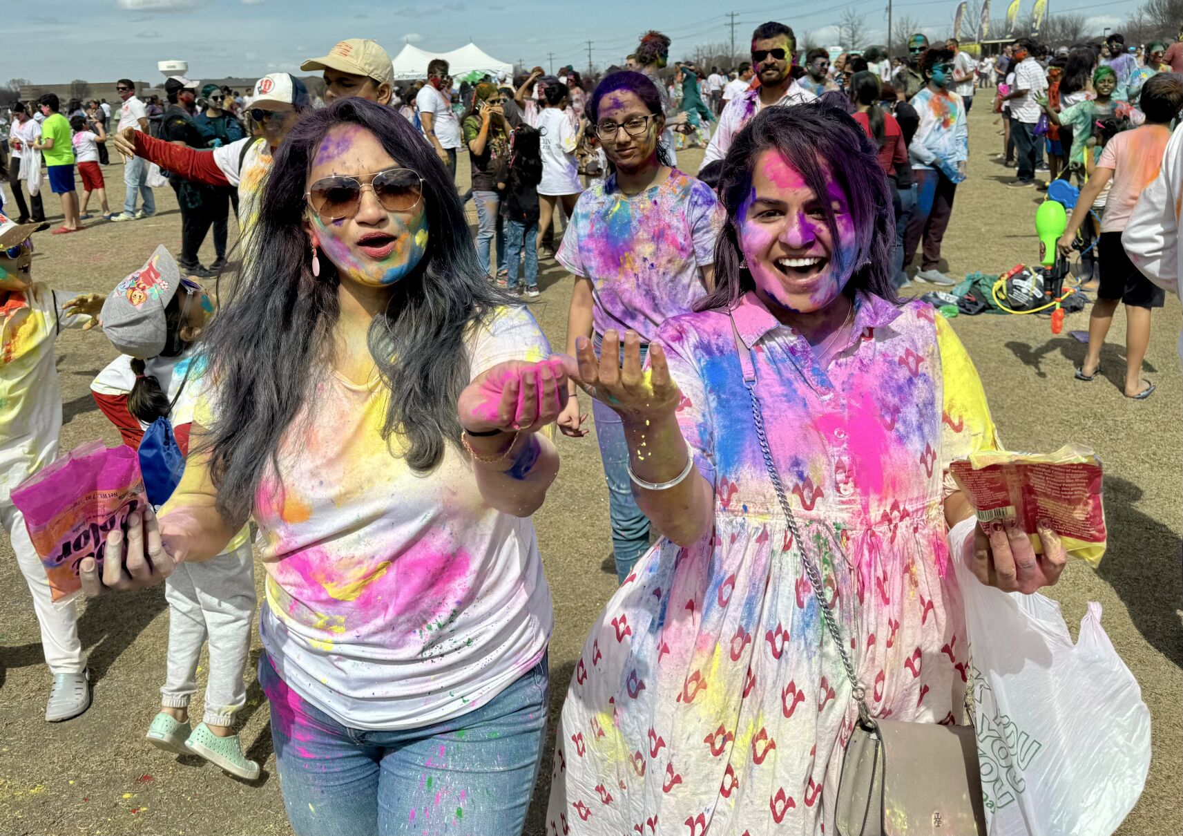 Frisco celebrates Holi with record crowd at annual Festival of Colors ...