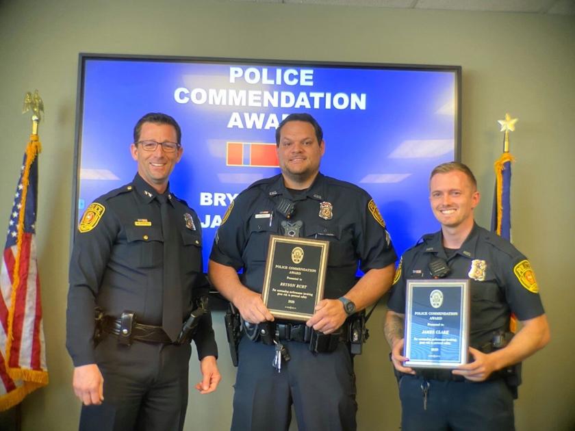 Rowlett police officers honored for saving lives | News ...
